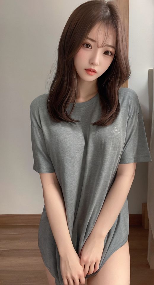 [AI制图] 赛博Cos T-shirt tug姿势 178