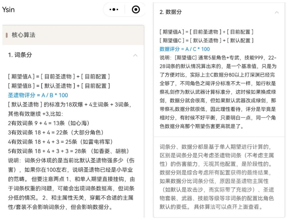 [闲聊杂谈] 请问下ysin展示柜角色下方的“数字/数字”是啥意思呀[已解决] NGA玩家社区