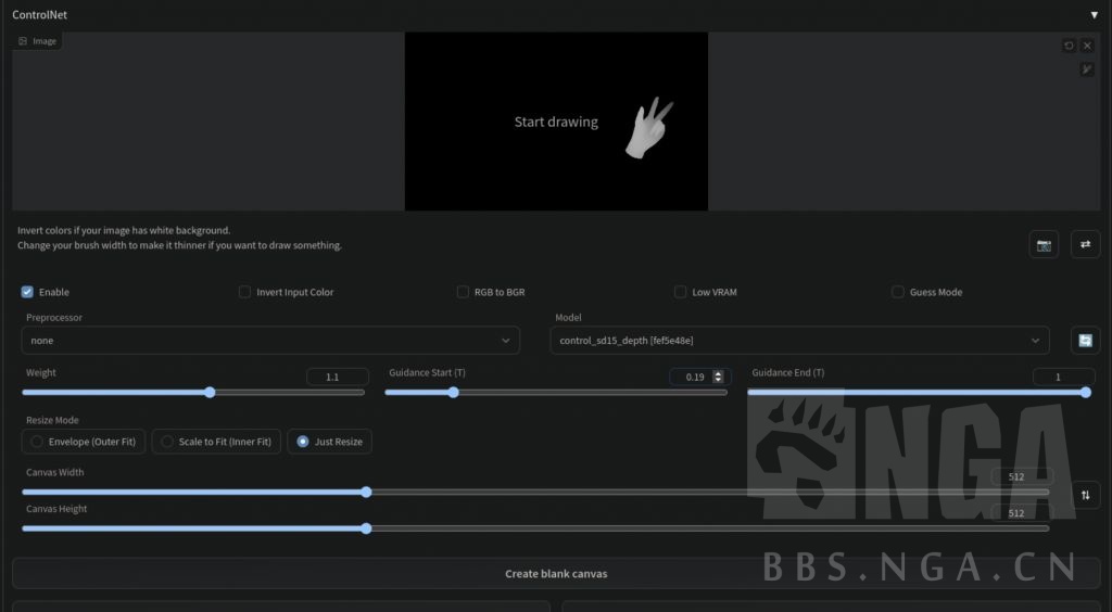 controlnet 新功能！附个人使用示例。 NGA玩家社区