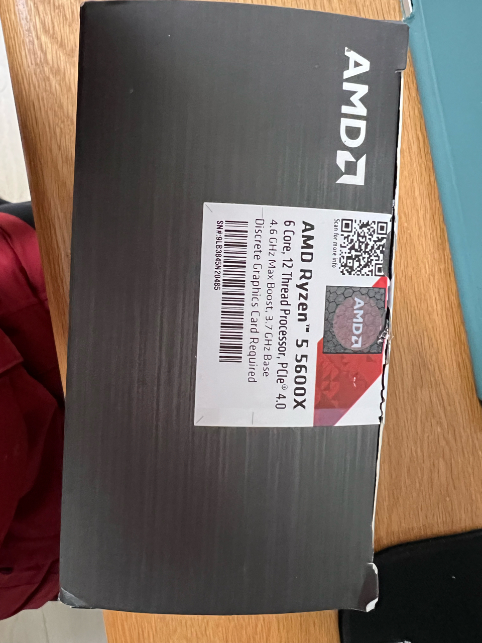 [已出] AMD 5600X CPU 盒装处理器 820元 NGA玩家社区