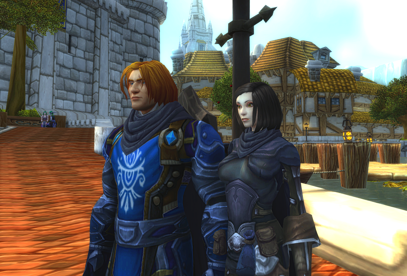 [幻化]黑色兜帽套装试穿(人类男女、虚空精灵男女、狼人女、龙希尔女) NGA玩家社区