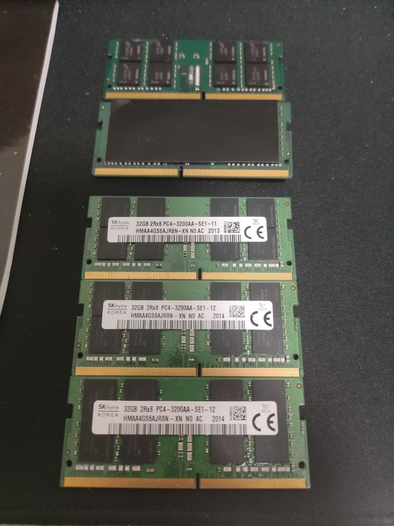 笔记本DDR4 DDR5内存条都是3200和4800的 178
