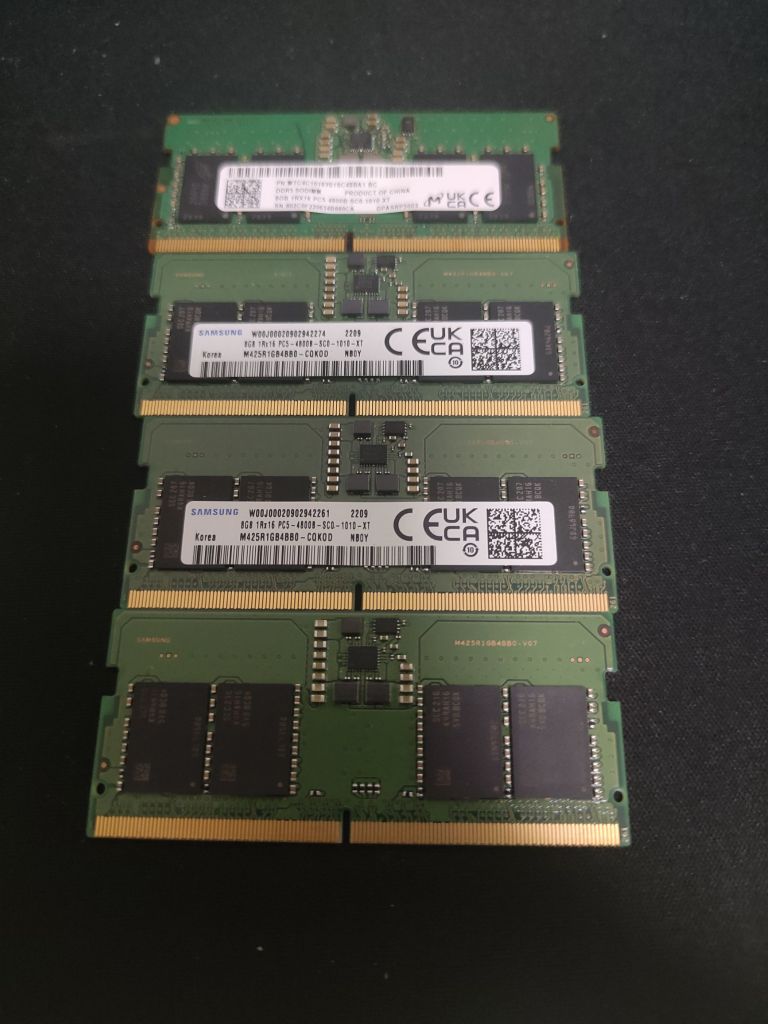 笔记本DDR4 DDR5内存条都是3200和4800的 178