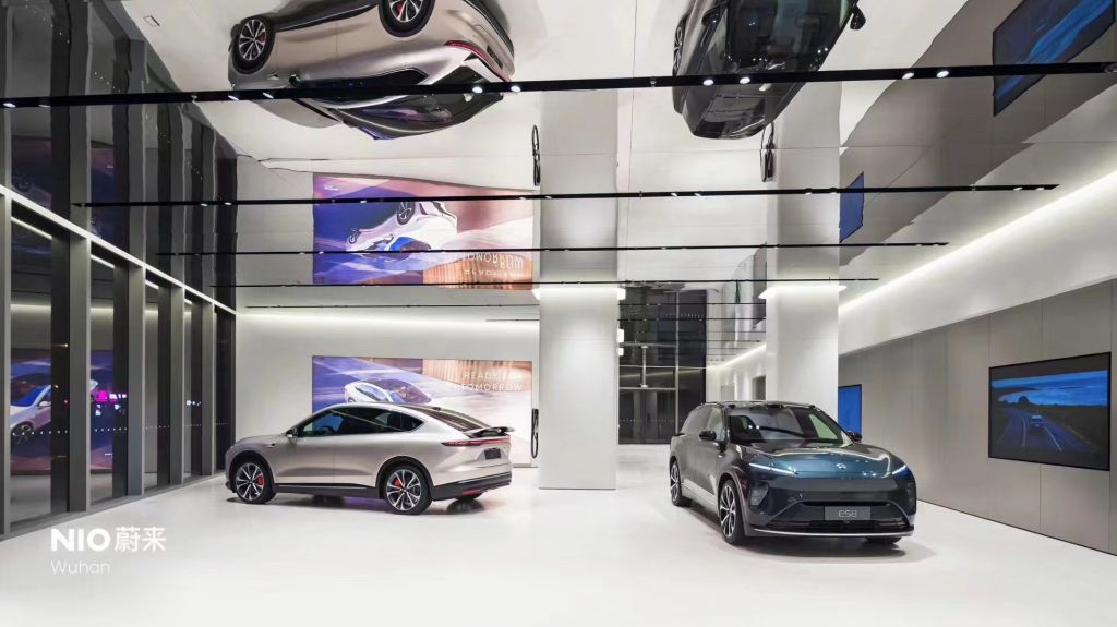 全新es8 ec7 实车已到店 帅的一批 NGA玩家社区