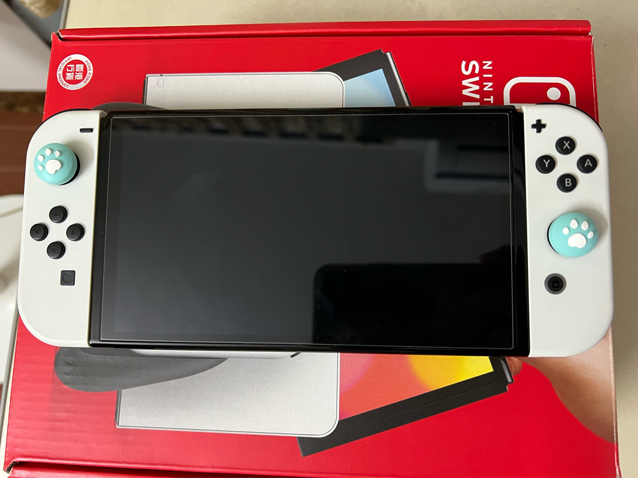 switch oled 港版 白色 95成新左右 NGA玩家社区