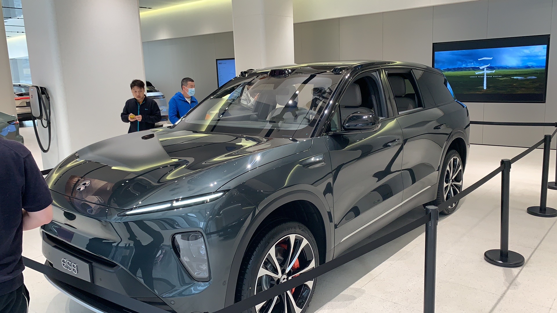 全新es8 ec7 实车已到店 帅的一批 NGA玩家社区