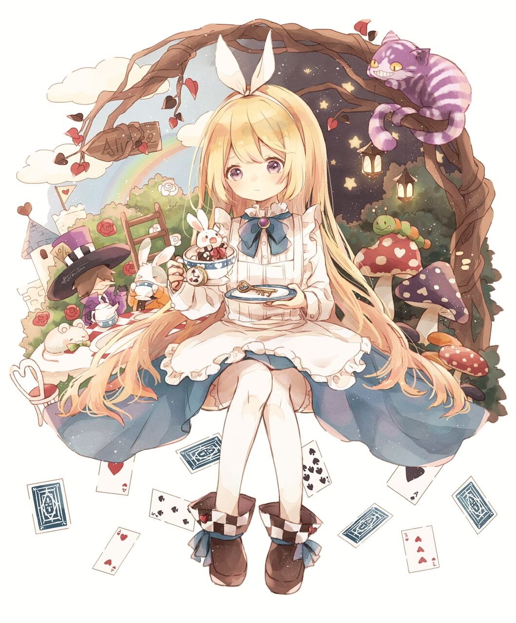 [亚服][亚服一档] [使用Q群] [公会招募] [前排团][偏二次元][gve全通] 爱丽丝白夜茶会 招人辣！！！！ NGA玩家社区