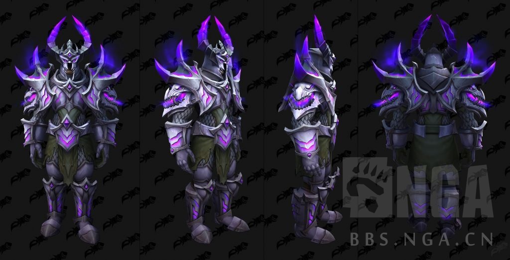 [新闻] [PTR] 10.1死亡骑士套装全配色 NGA玩家社区