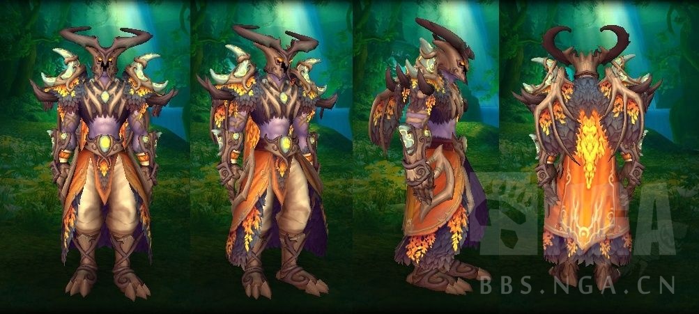 [新闻] [PTR] 10.1德鲁伊套装全配色 NGA玩家社区