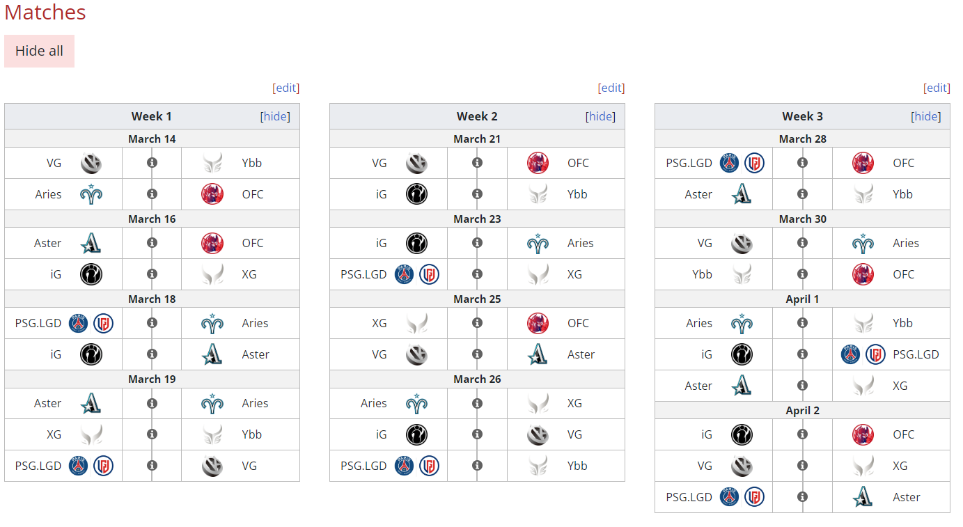 DPC CN第二赛季赛程重新公布 揭幕战3.14 VG打Ybb NGA玩家社区