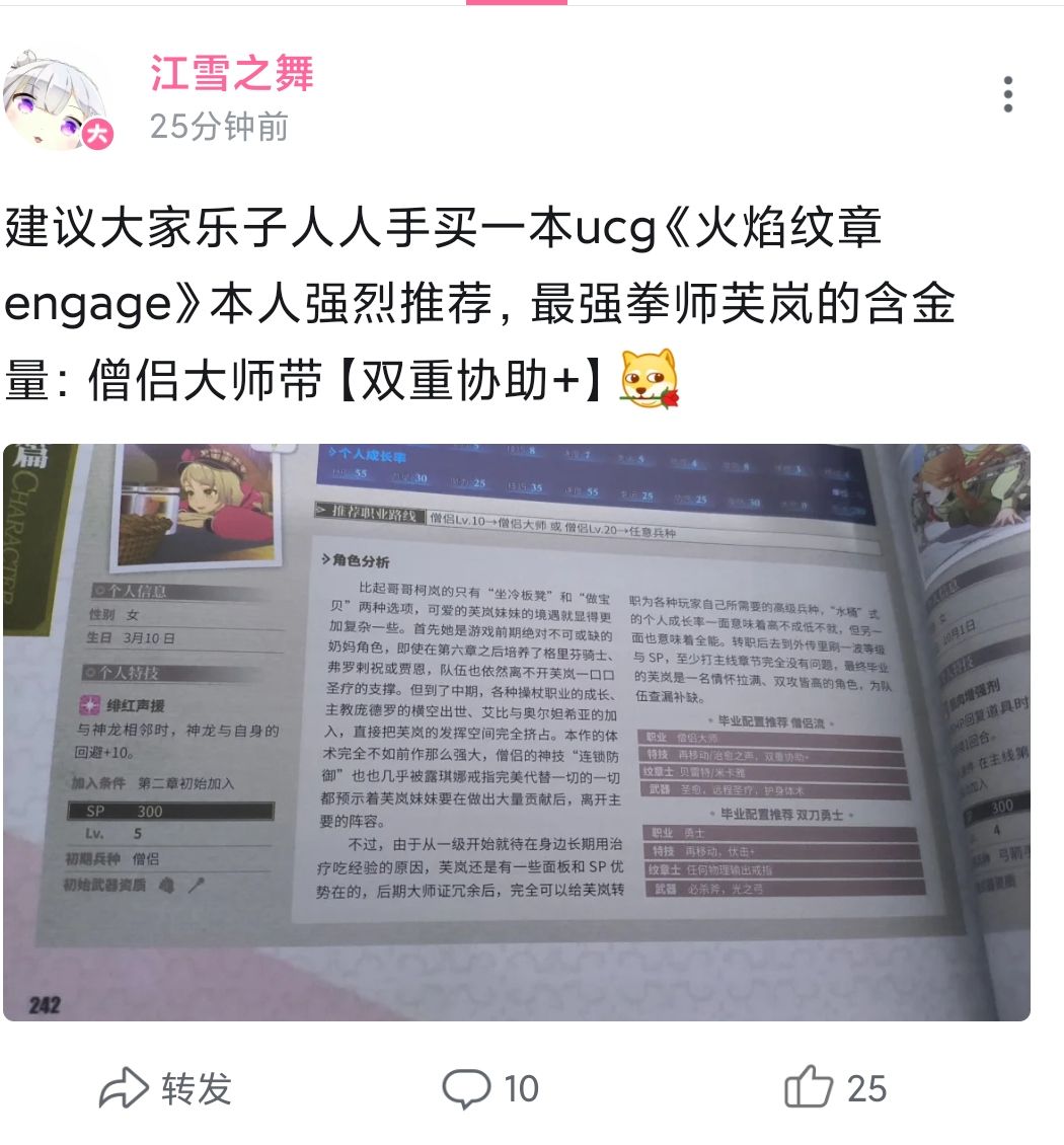 [游戏媒体瓜氵]UCG火纹攻略书“借鉴”个人up闹出笑话 NGA玩家社区
