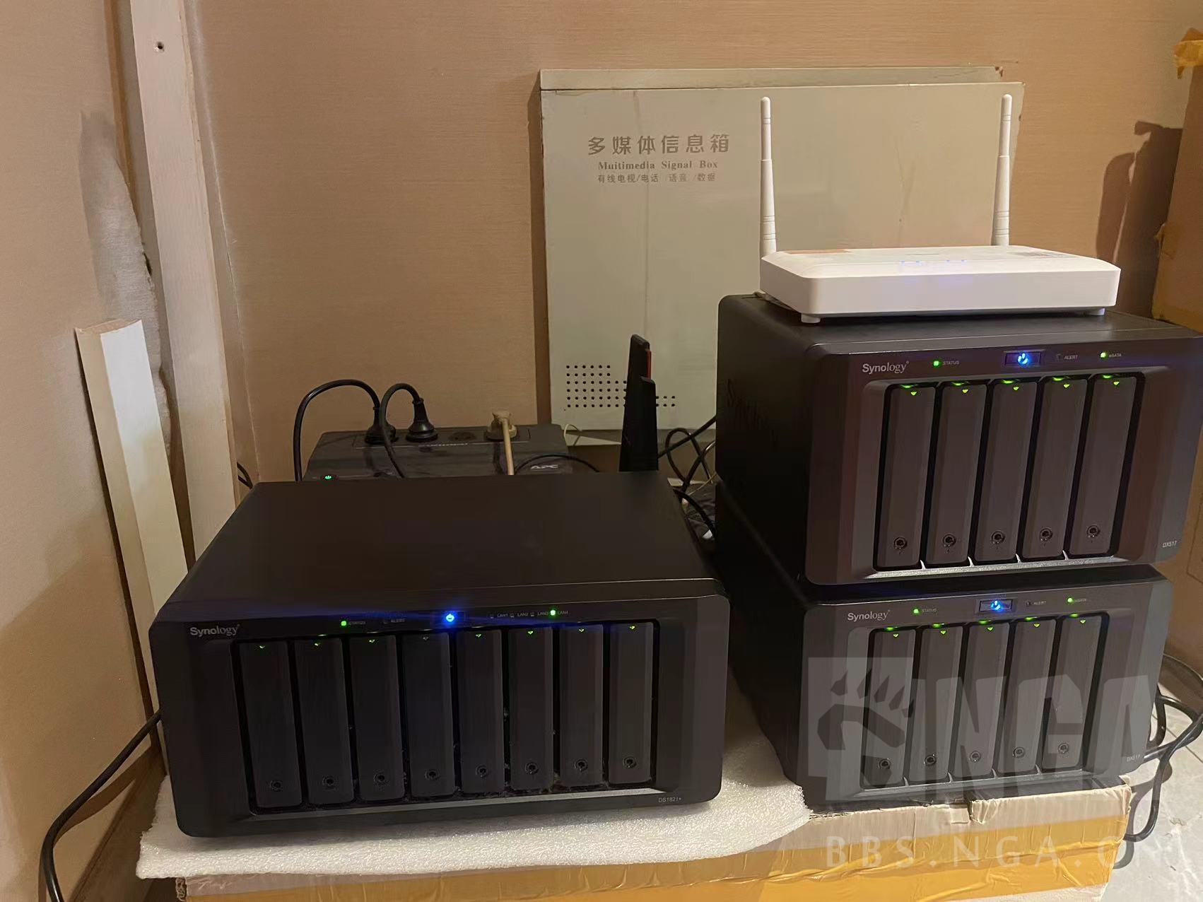 高价低能群晖nas 18盘位硬盘+1650显卡+32g ecc内存+980pro NGA玩家社区