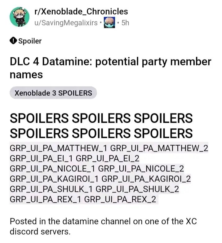 [XB3]DLC4最新解包 NGA玩家社区