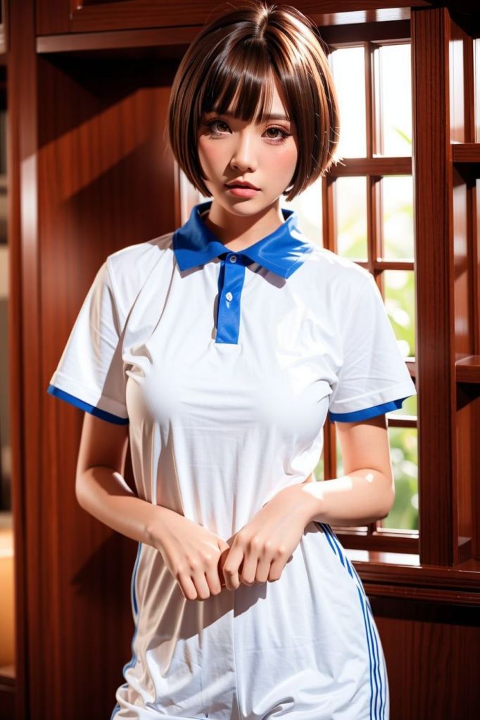 [原创cos]喵小吉 赛博小吉 校服版 37p 178