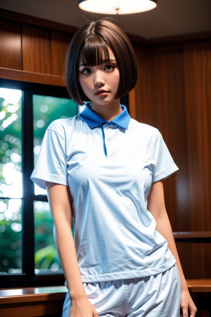 [原创cos]喵小吉 赛博小吉 校服版 37p 178