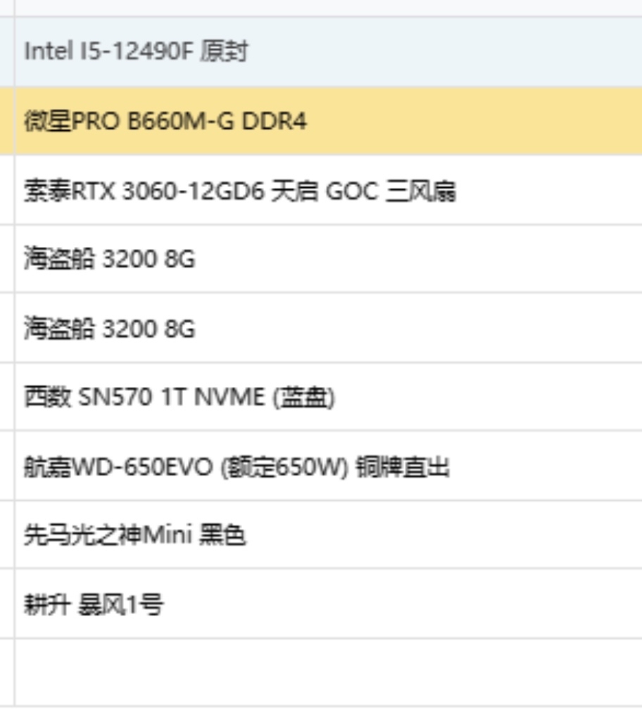 660m-g 12490f，装机求助。吊大的哥哥进来救救弟弟 NGA玩家社区