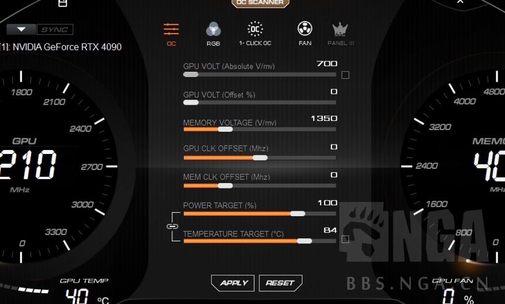 用fan control 控制显卡风扇的时候，显卡风扇有个最低转速，怎么也降不下去，怎么搞？ NGA玩家社区