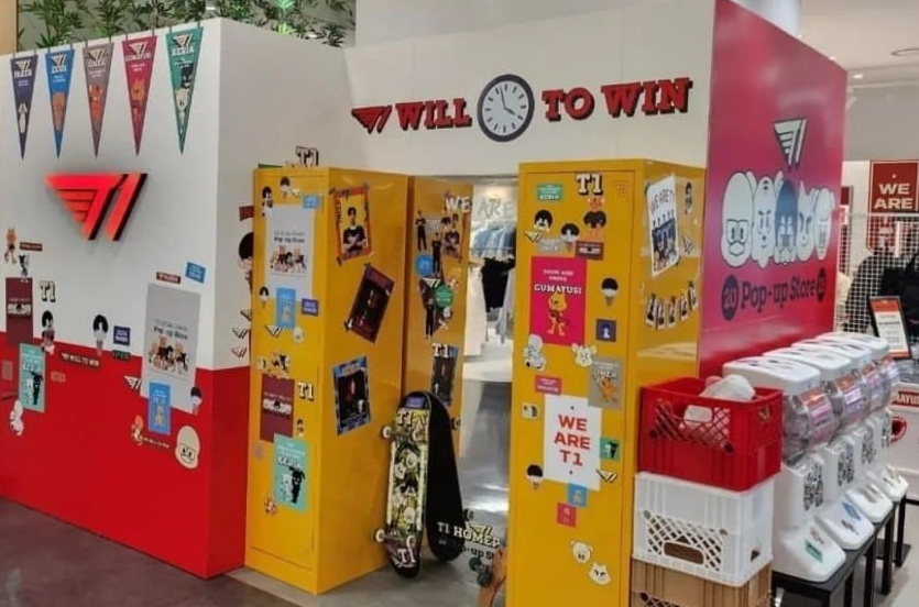 [外赛区赛事] T1官方快闪店时钟显示1557？官方表示是外包公司的锅 NGA玩家社区