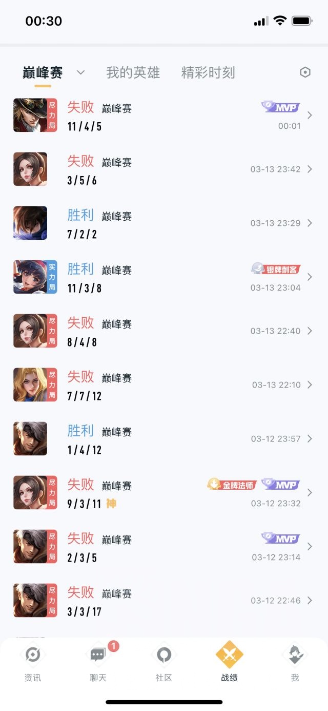 赛季末1400反向冲分了，xdm来看看战绩给点意见 NGA玩家社区