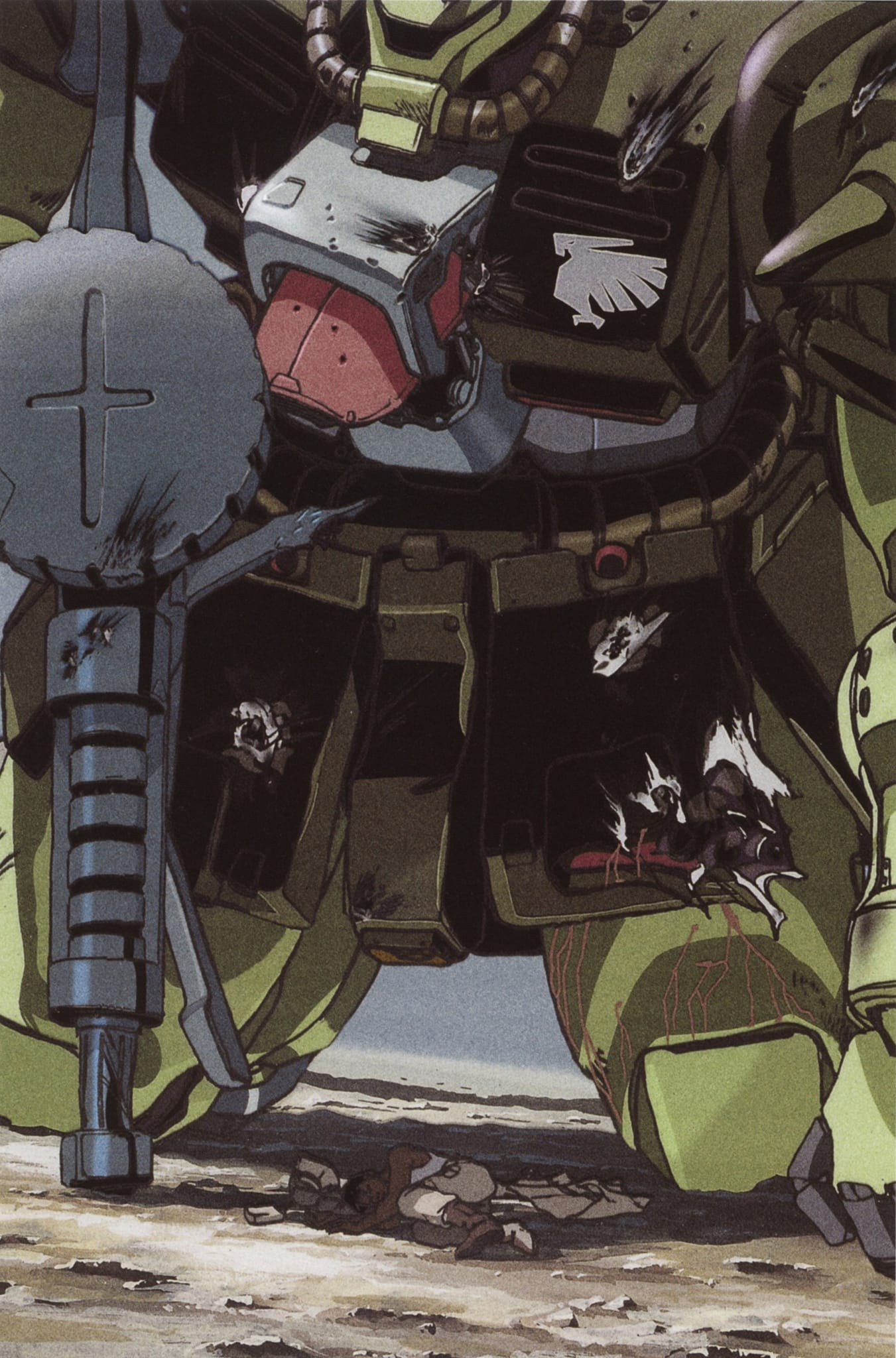 高达UC纪元《MS ERA 0001 - 0080 ガンダム戦場写真集》纪实性质感 NGA玩家社区