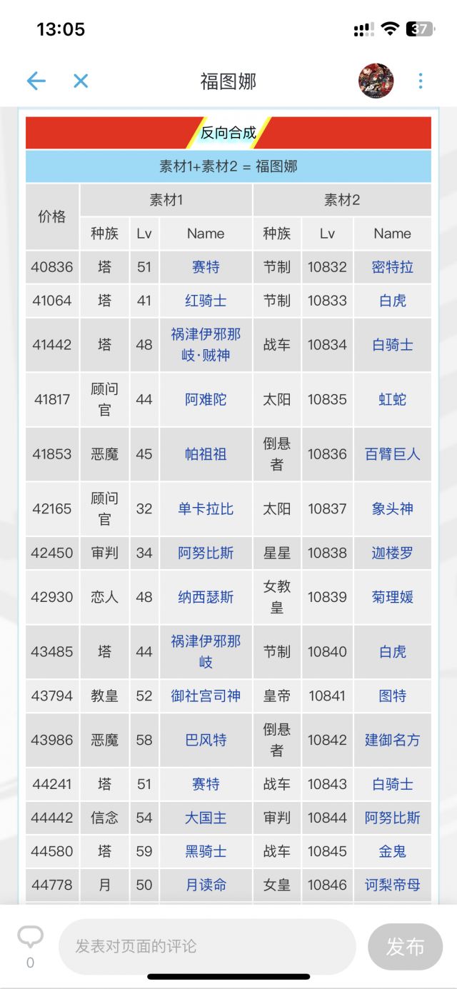 p5r这个福图娜怎么合成啊 NGA玩家社区