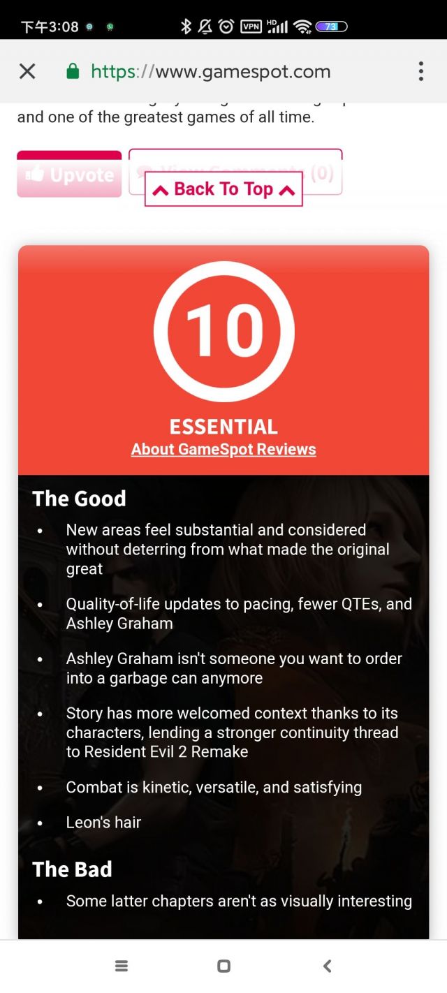 生化危机4re ign10 gs10 mc评分94 NGA玩家社区