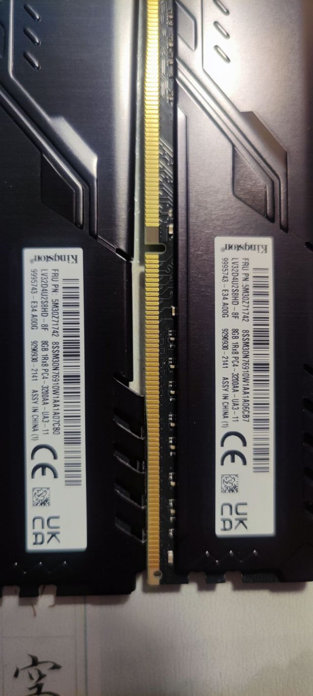 试出联想刃7000p拆机内存条8GX2 NGA玩家社区