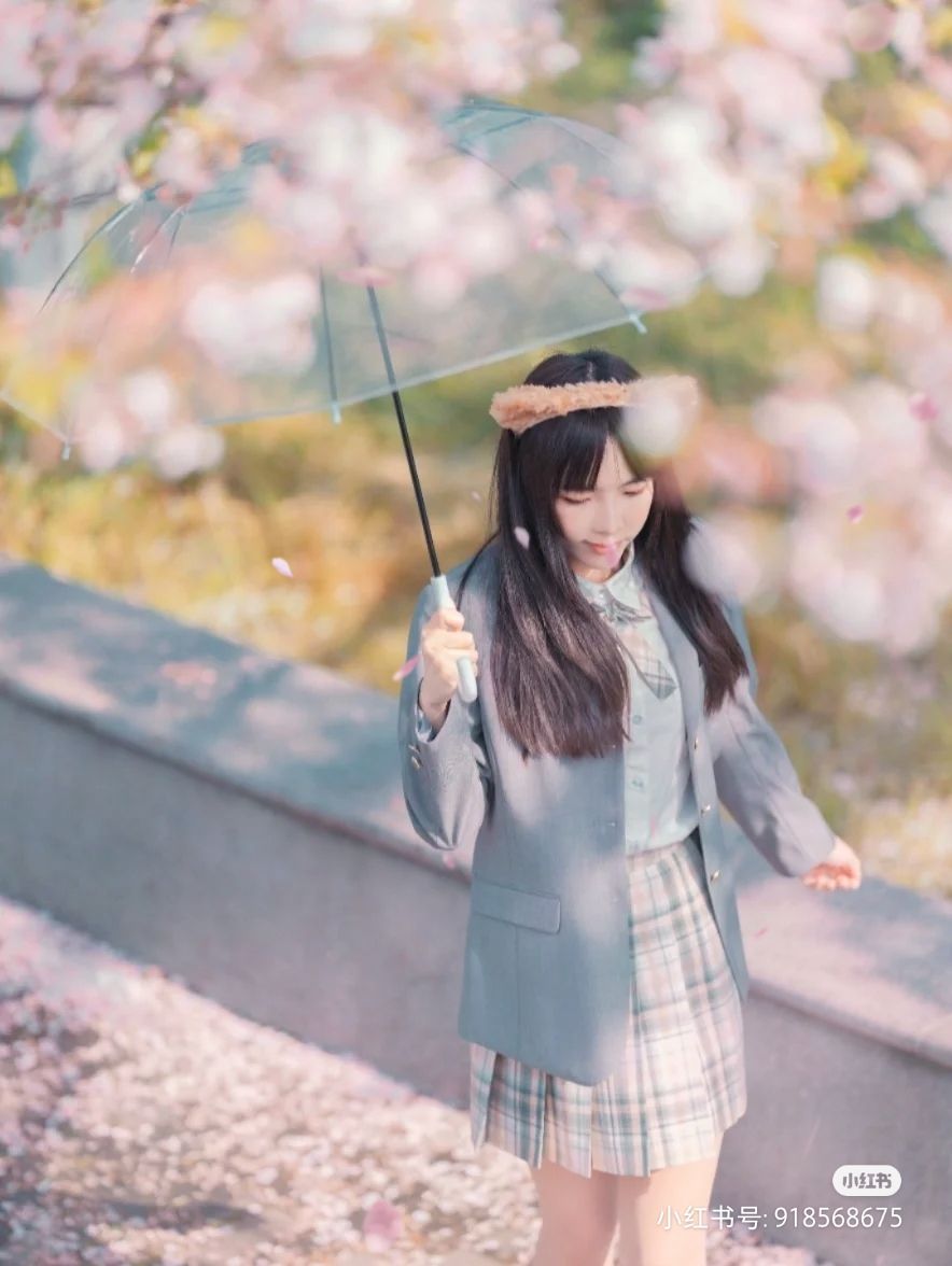 也来发发几年前拍的樱花jk 178