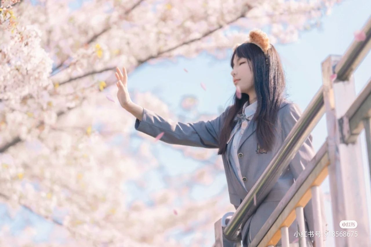 也来发发几年前拍的樱花jk 178