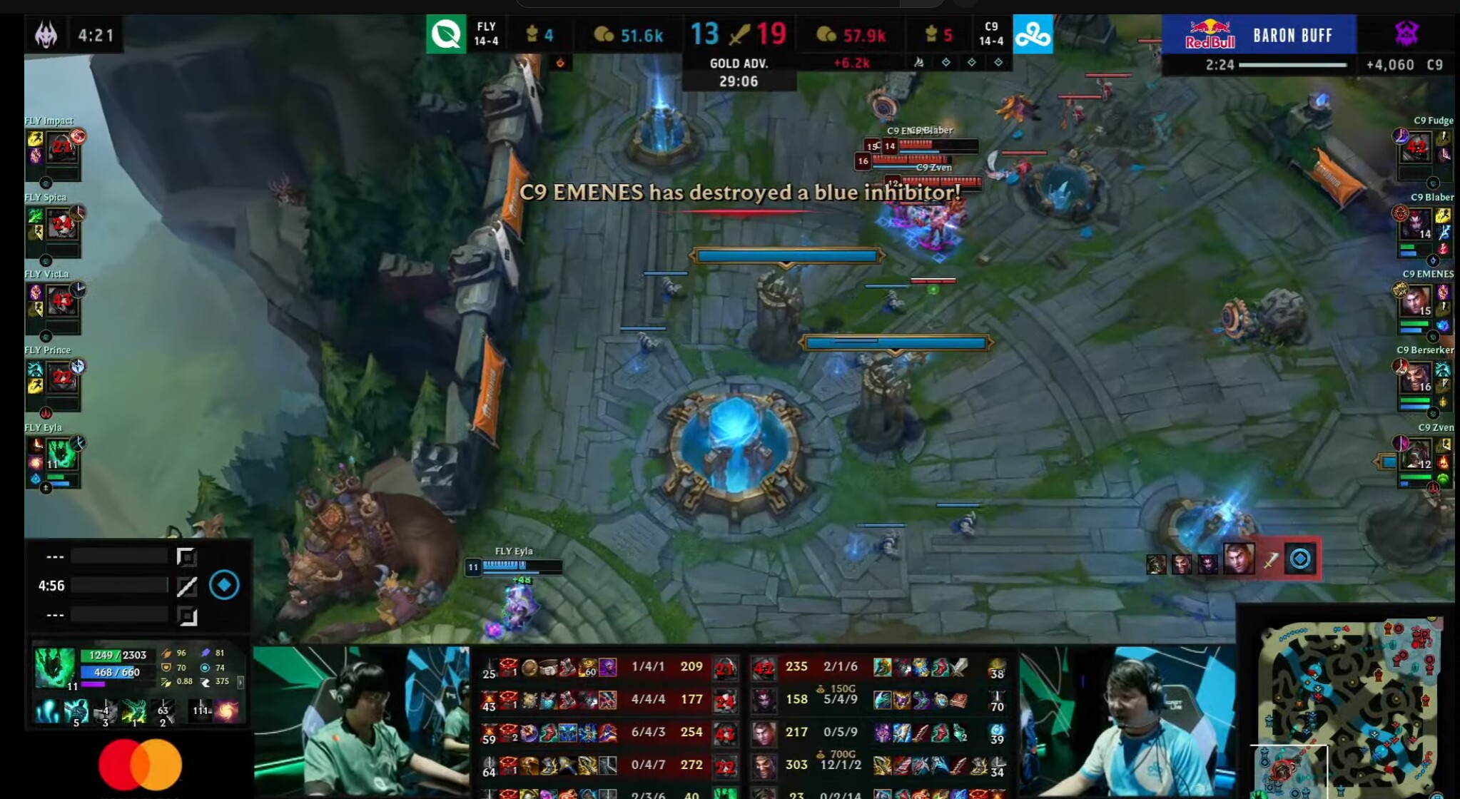 [外赛区赛事]AD GAP，C9收官战加赛战胜FLY登顶常规赛 NGA玩家社区