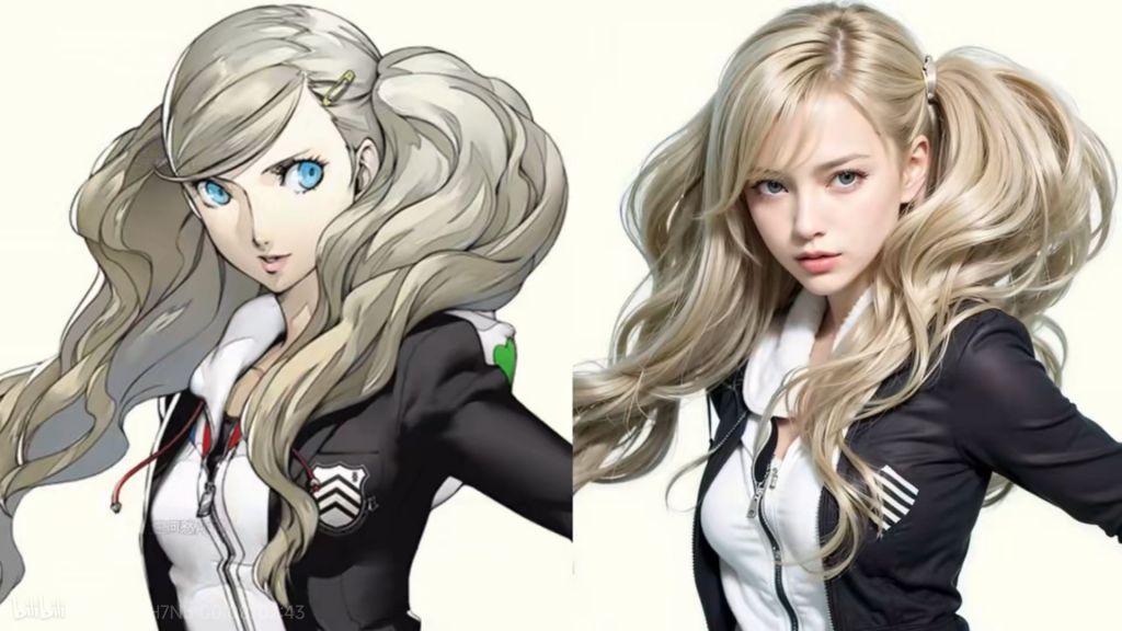 AI画的p5角色相当还原啊 NGA玩家社区