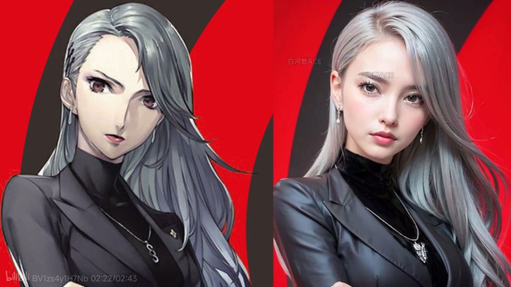 AI画的p5角色相当还原啊 NGA玩家社区