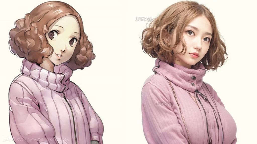 AI画的p5角色相当还原啊 NGA玩家社区