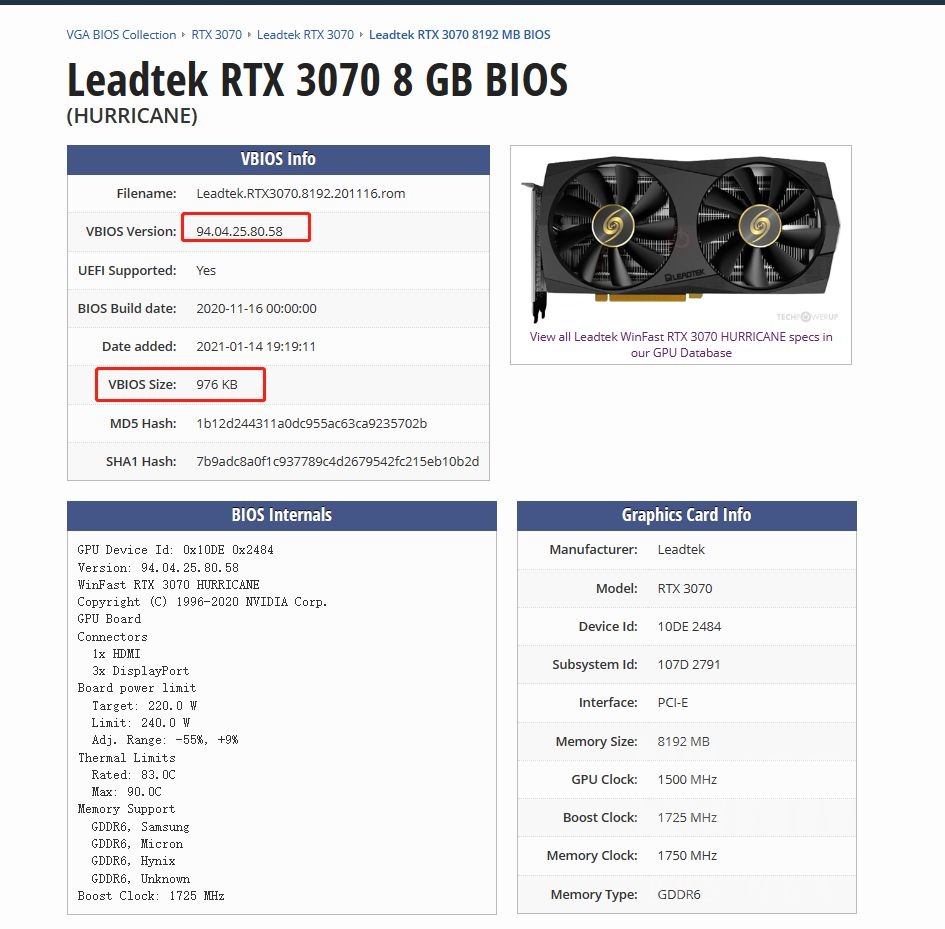卡诺基3070升级Bios并开启Resizable BAR NGA玩家社区