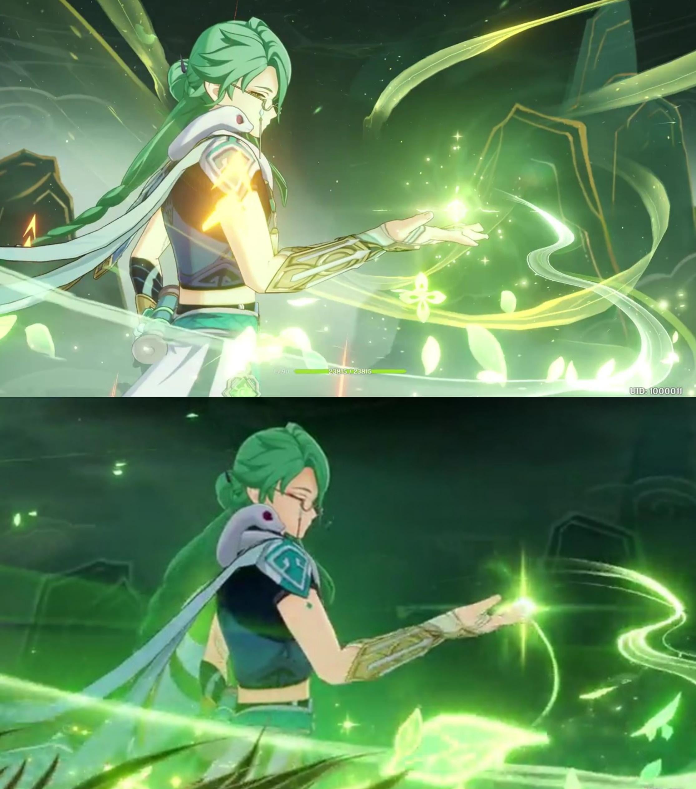 [消息搬运] 白术大招前后对比 NGA玩家社区