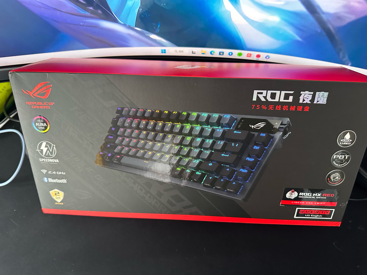 出rog新出的夜魔键盘 NGA玩家社区