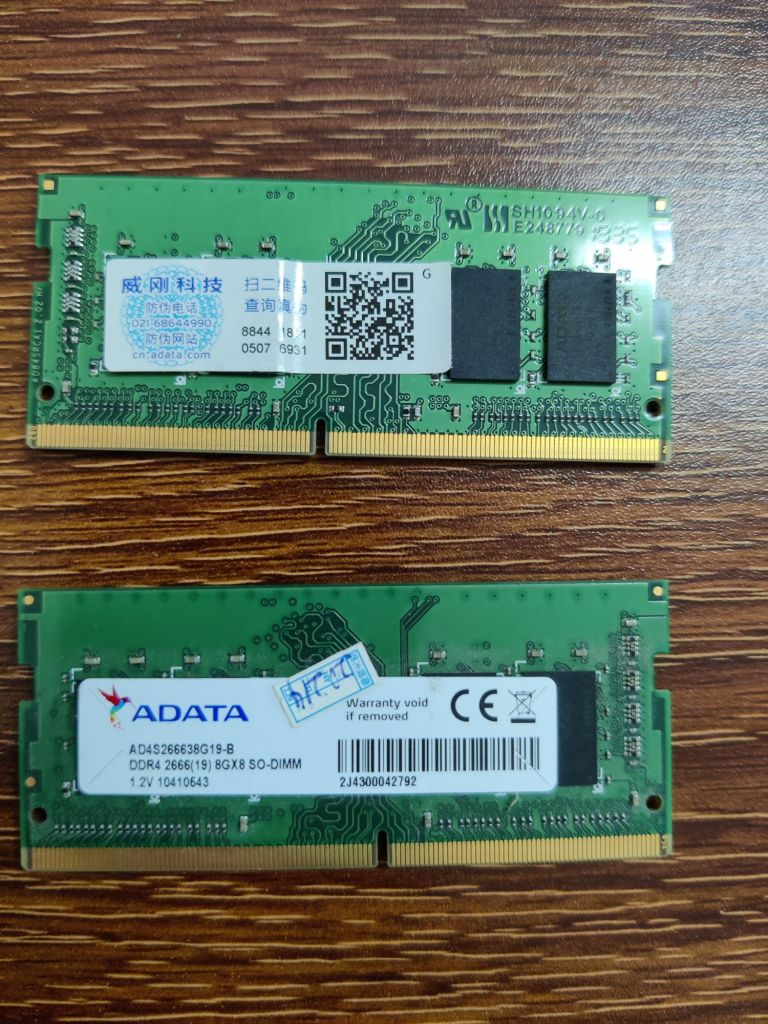 [暂出]威刚笔记本内存ddr4 2666 8gx2套条 NGA玩家社区
