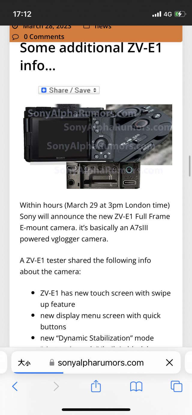 入魔搬运：ZV-E1新细节 NGA玩家社区