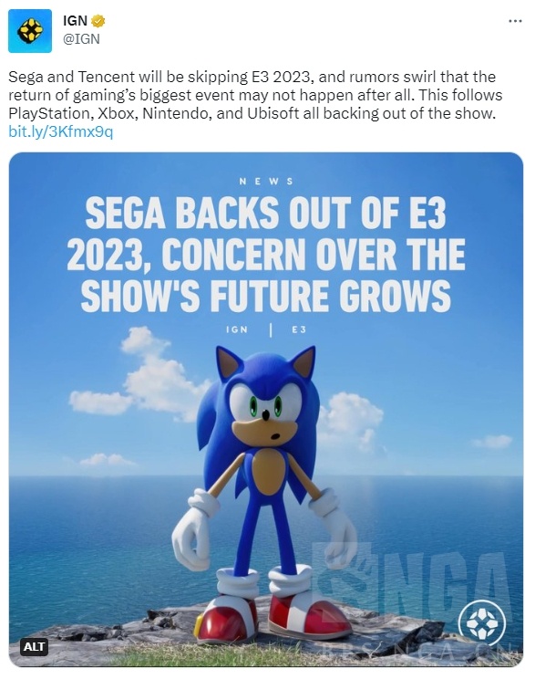 世嘉和腾讯Level Infinite确认不参加今年E3 178