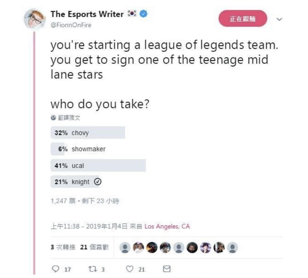 [本赛区赛事]现在Ucal在韩国，还有粉丝吗 NGA玩家社区