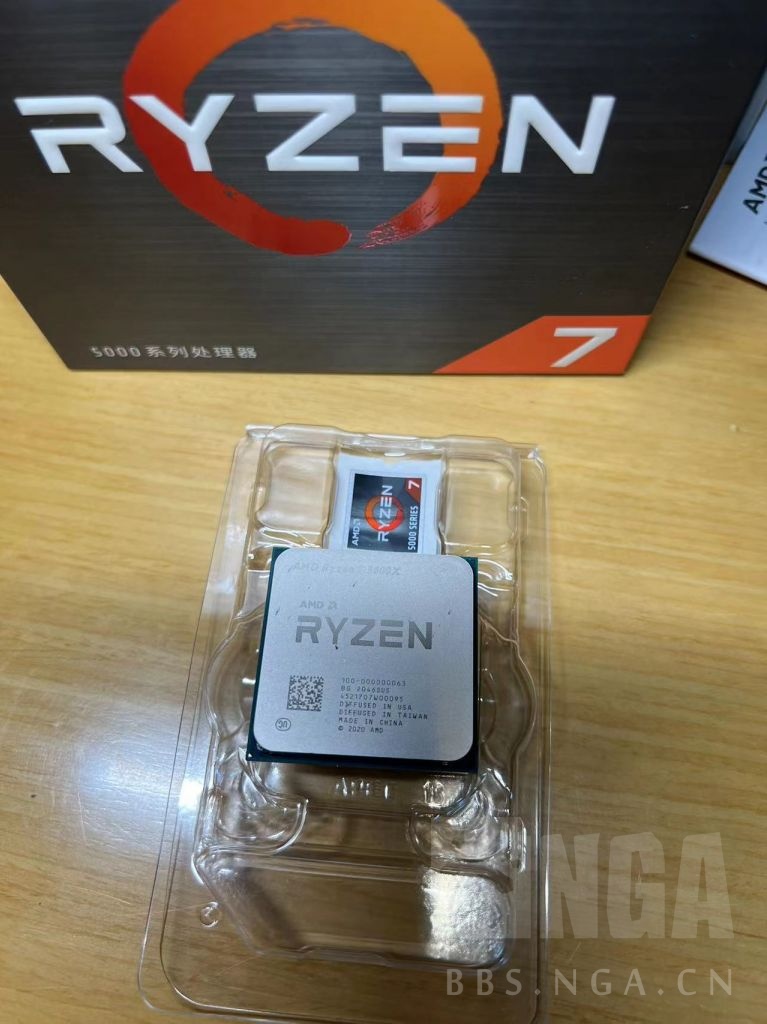 [出售]出板U套装 5800X 华硕B550M重炮手 雅俊G5散热 NGA玩家社区