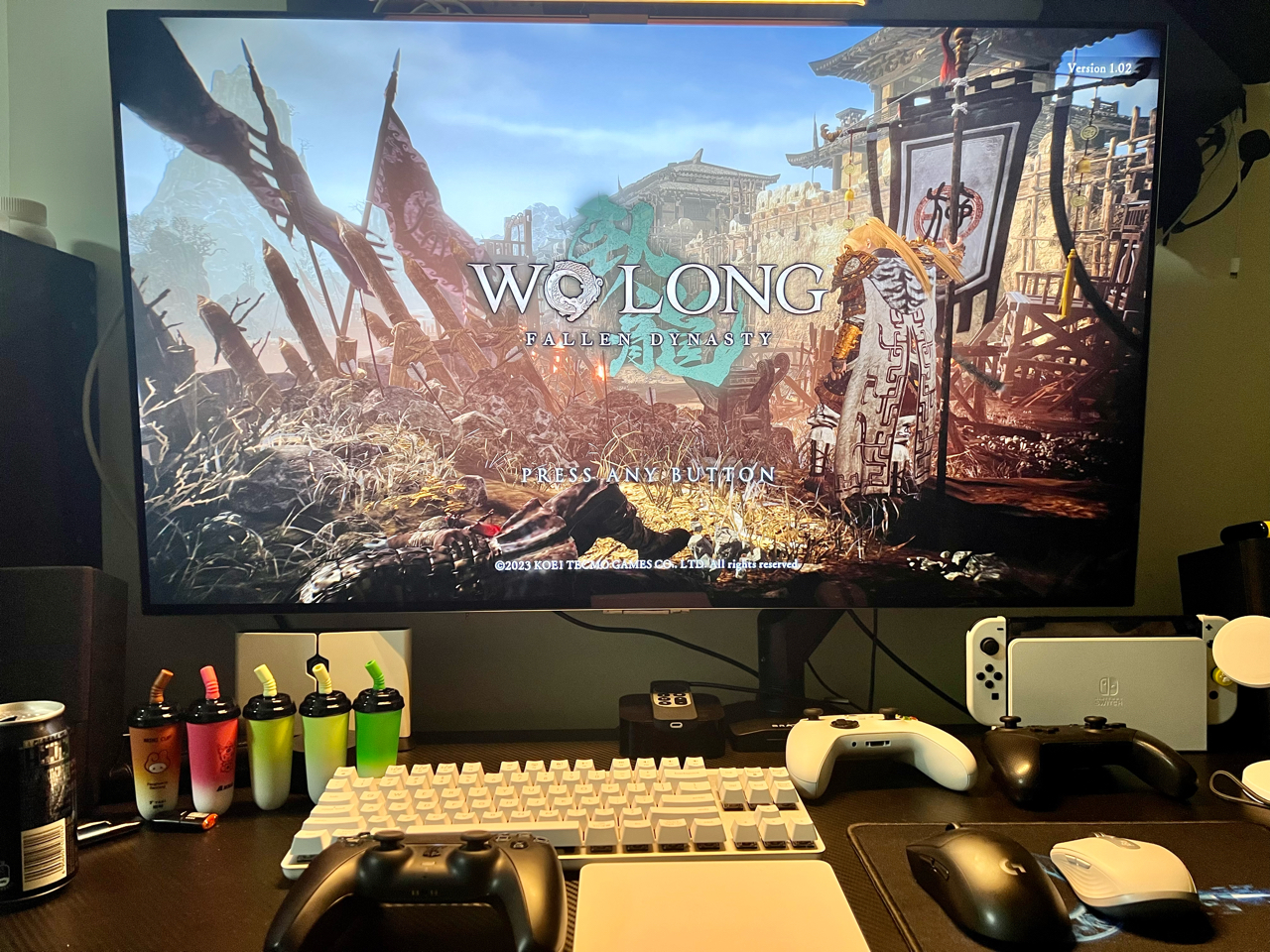 主机3A党最完美配置：显示器+电视+L形桌子。 NGA玩家社区