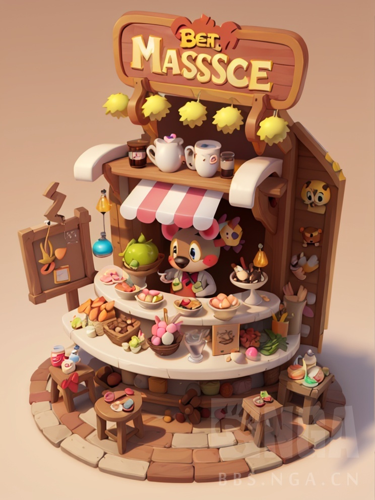 自炼LORA：卡通场景(已上传C站) NGA玩家社区