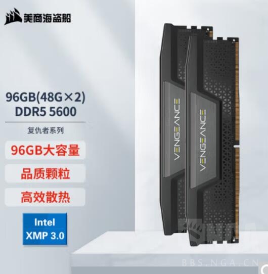 [硬件求助] 48G一条的DDR5内存，有谁用了吗？ NGA玩家社区
