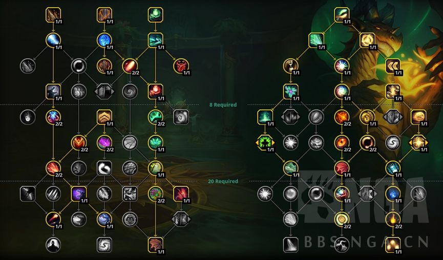 [恩护PVE] 10.0.7大秘境奶龙天赋选择与治疗技能组合分享 NGA玩家社区
