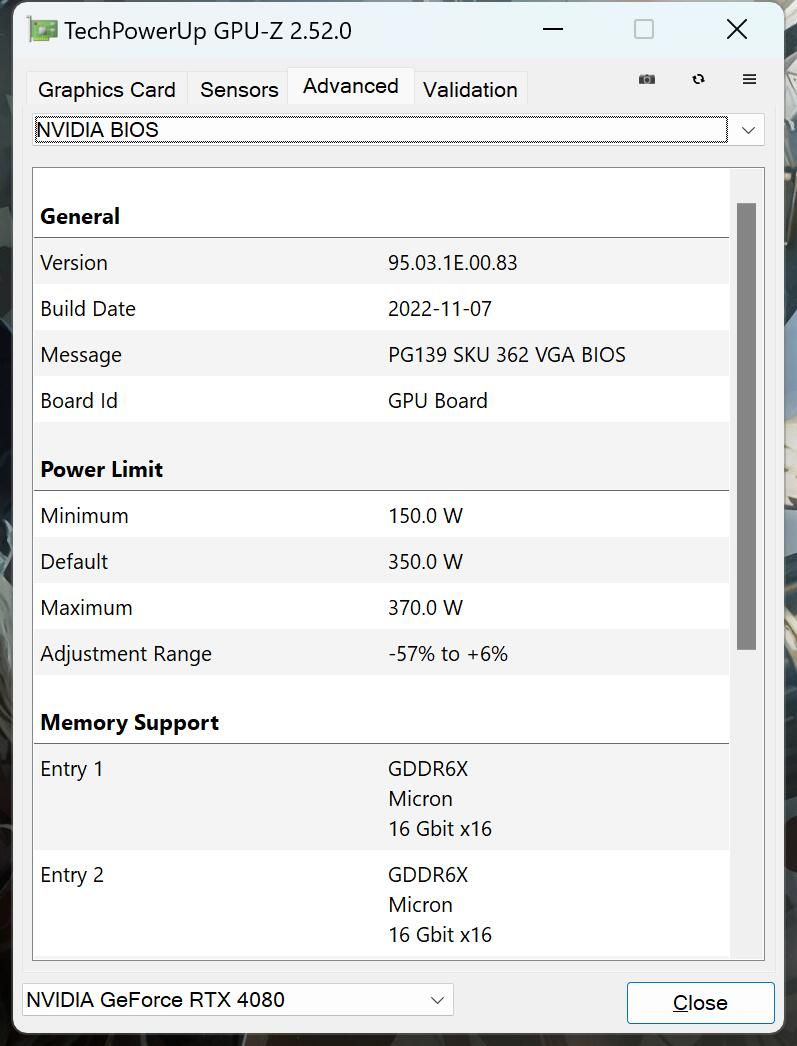 4080 Ultra非OC刷OC BIOS超频成绩分享 NGA玩家社区