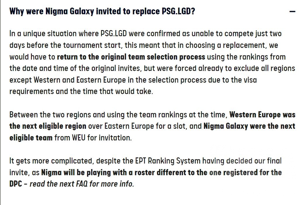 ESL官网关于LGD退赛和为什么用NGM的官方解释 NGA玩家社区