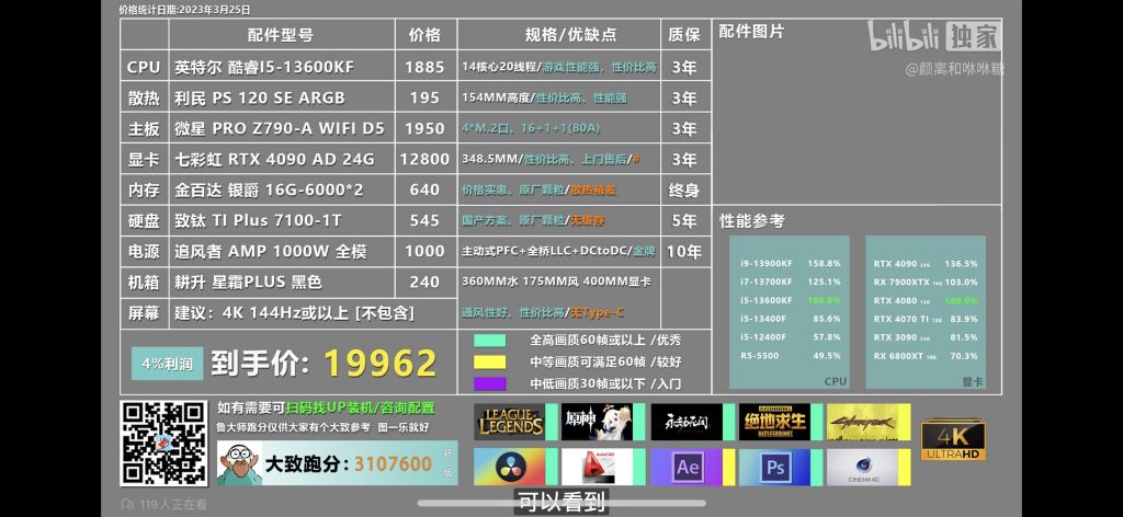 老哥们，这两套配置怎么样，2w预算，打游戏为主 NGA玩家社区