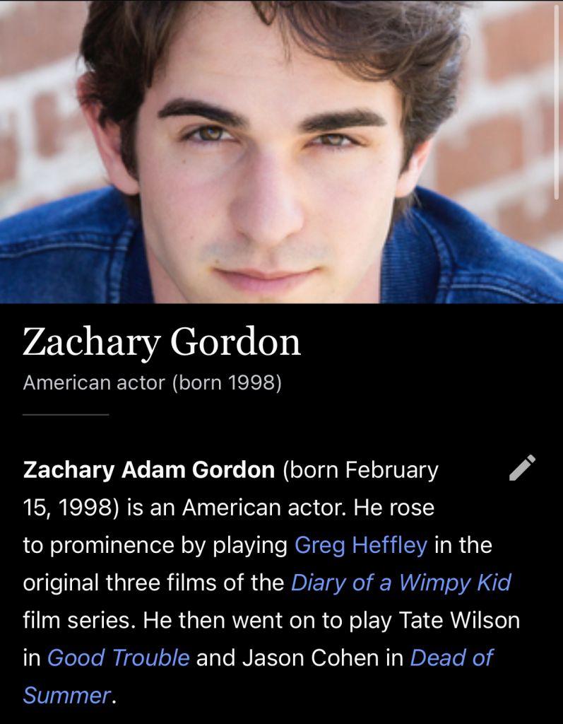 [新闻搬运] 提纳里新英配：小屁孩日记主演Zachary Gordon NGA玩家社区