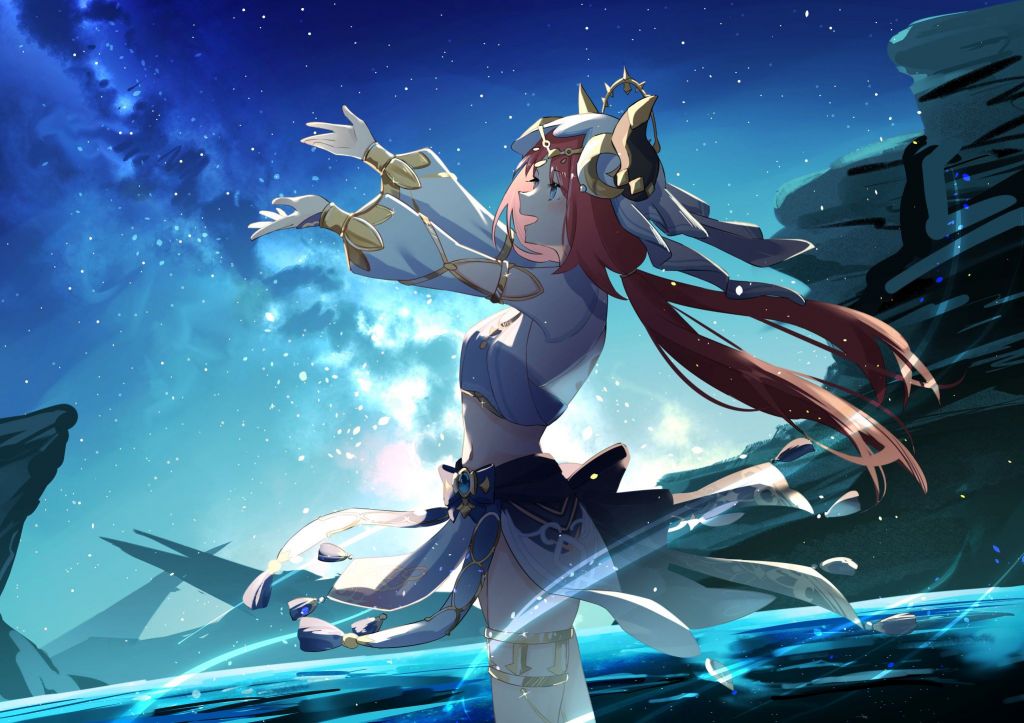 [插画搬运]星空下的妮露 NGA玩家社区
